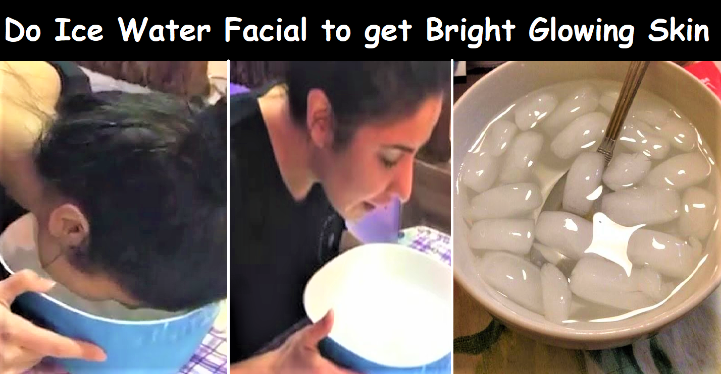 Ice Facial Massage to Get Glowing Skin & Shrink Pores